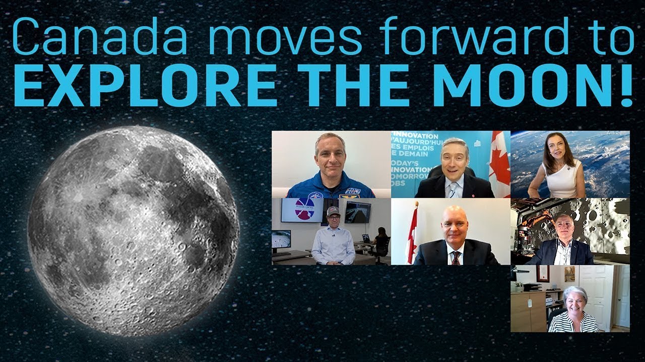 Canada moves forward with plans to explore the Moon! - YouTube