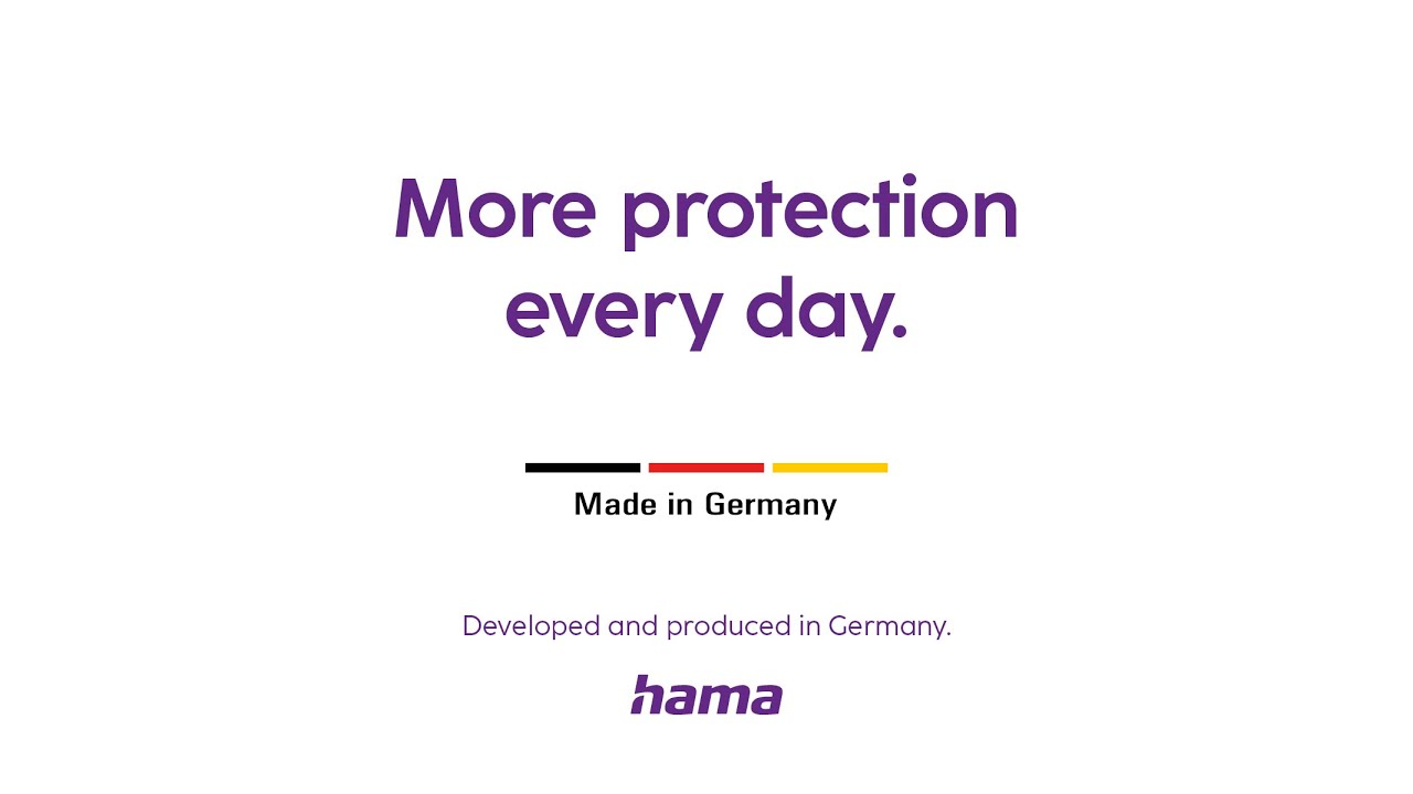 Hama - More protection every day. Made in Germany. - YouTube