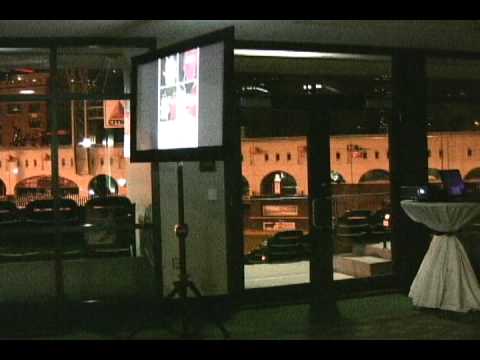 Digital Photobooth and 60 inch Rear Projection Lycra Screen - YouTube