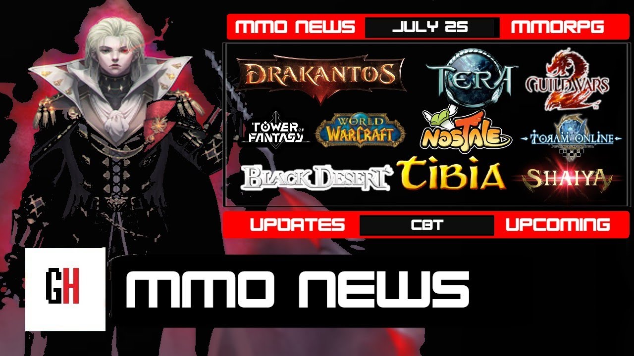 MMO News 7/25 – GW2 Specs, BDO Overhaul, Drakantos Beta, FF11, Blue Protocol, MU Online & More ...