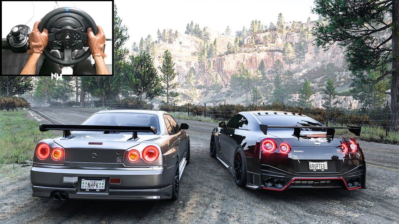 Nissan Nismo GTR R35 Skyline R34 GTR CONVOY Forza Horizon 5 Steering ...