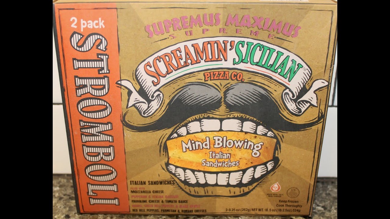 Screamin’ Sicilian: Supremus Maximus Stromboli Sandwich Review - YouTube