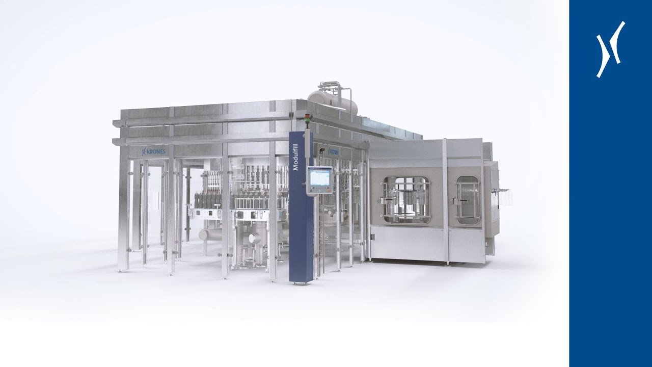 Krones Modulfill VFS with PFR valves - YouTube