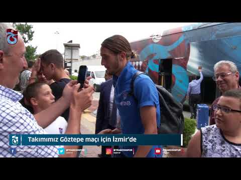 Takımımız Göztepe maçı için İzmir'de