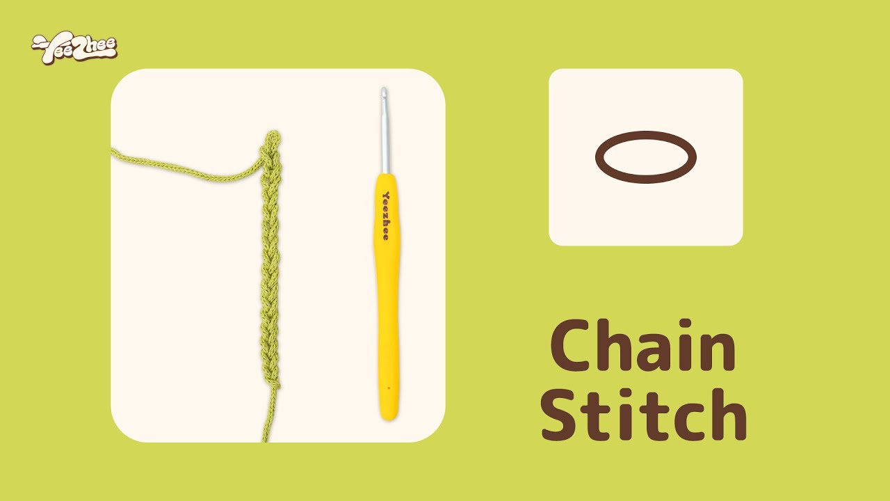 Chain Stitch & Foundation Chain in crochet - YouTube
