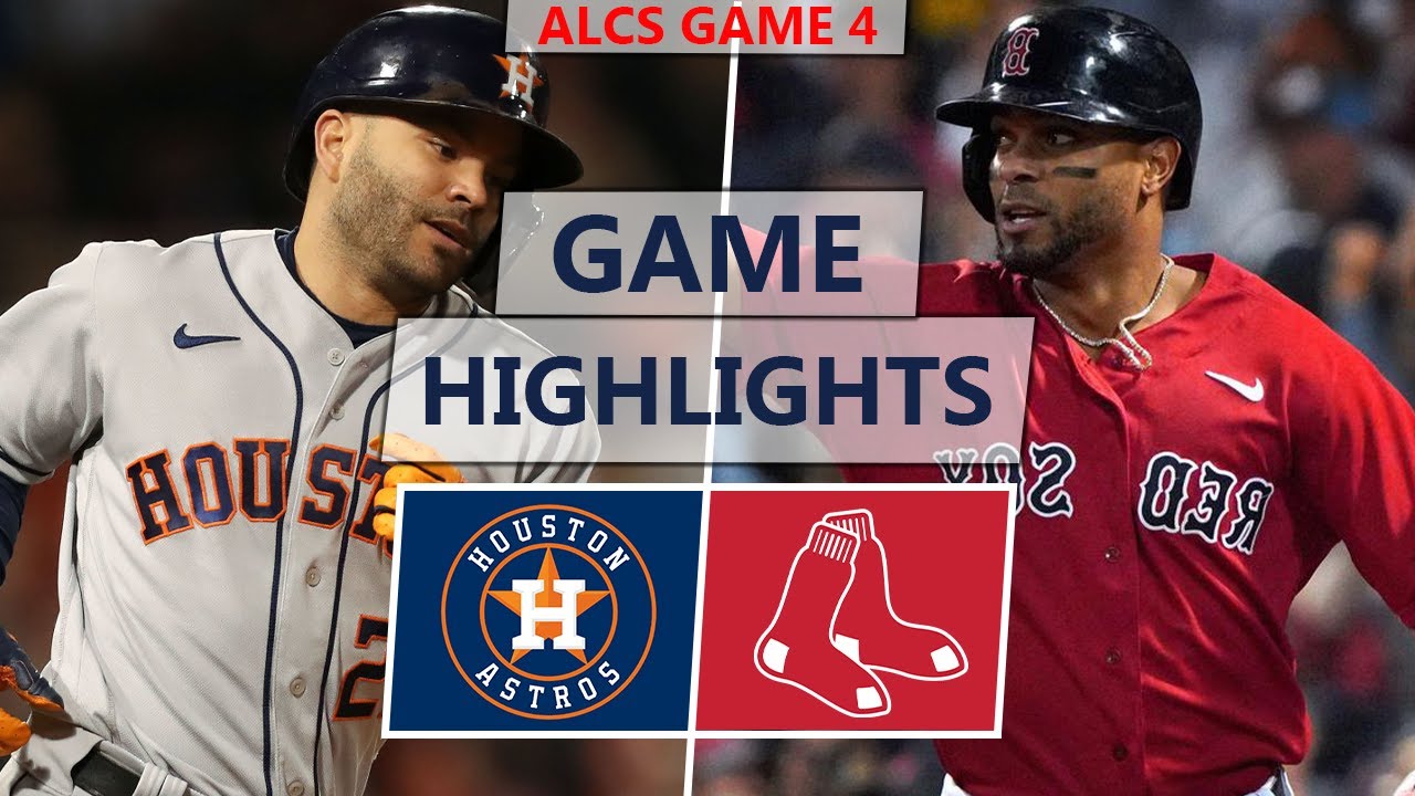 Houston Astros vs. Boston Red Sox Highlights | ALCS Game 4 (2021) - YouTube