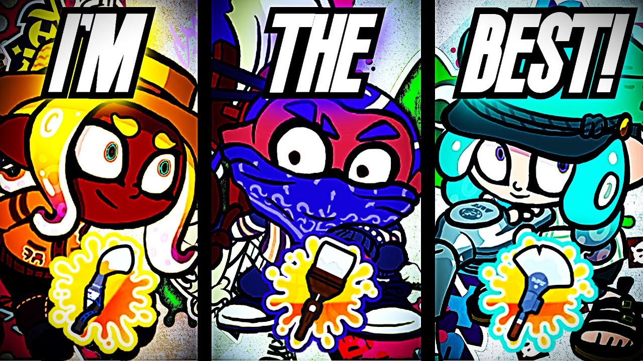 30 SHORTS THAT WILL CONVINCE YOU TO PLAY THE BRUSHES!!! - Splatoon 3 # ...