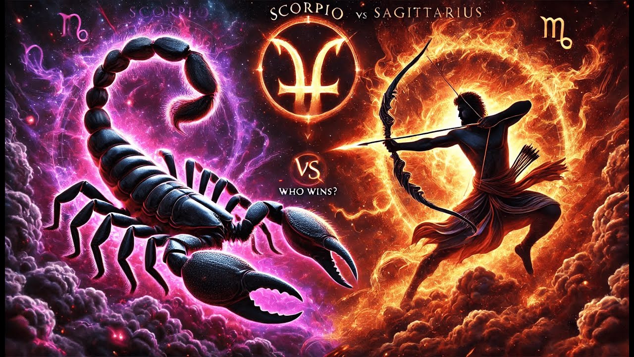 Scorpio v Sagittarius Fight: Who Wins? - YouTube