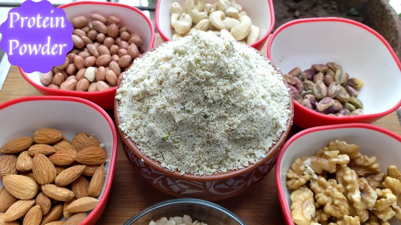 How To Make Protein Powder At Home | Organic Protein Powder | High ...