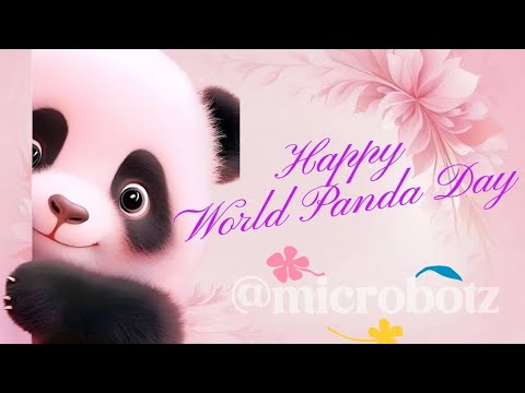 "🐼 World Panda Day 2025 🌿 | Protecting These Adorable Giants! 🌏💚 ...