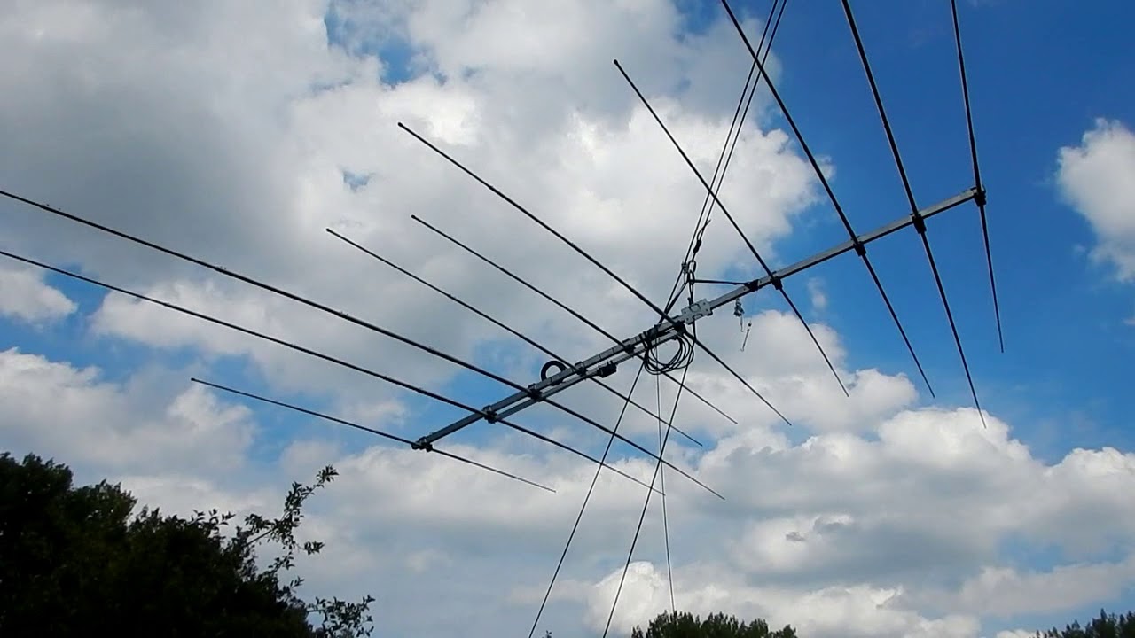 LZA 10-5, 10 elements 5 bands beam antenne installation @ Pi4DHG -VRZA ...