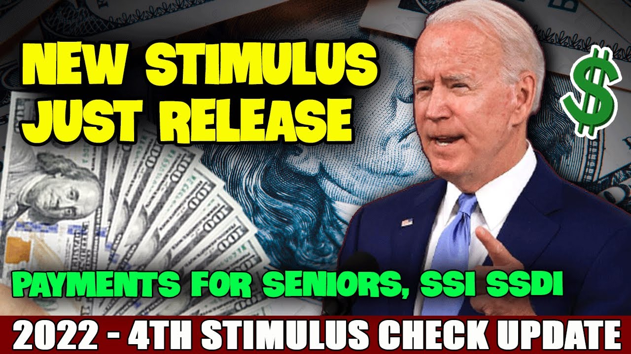 Stimulus Check 4th Update APRIL 2022 - NEW STIMULUS JUST RELEASE - YouTube
