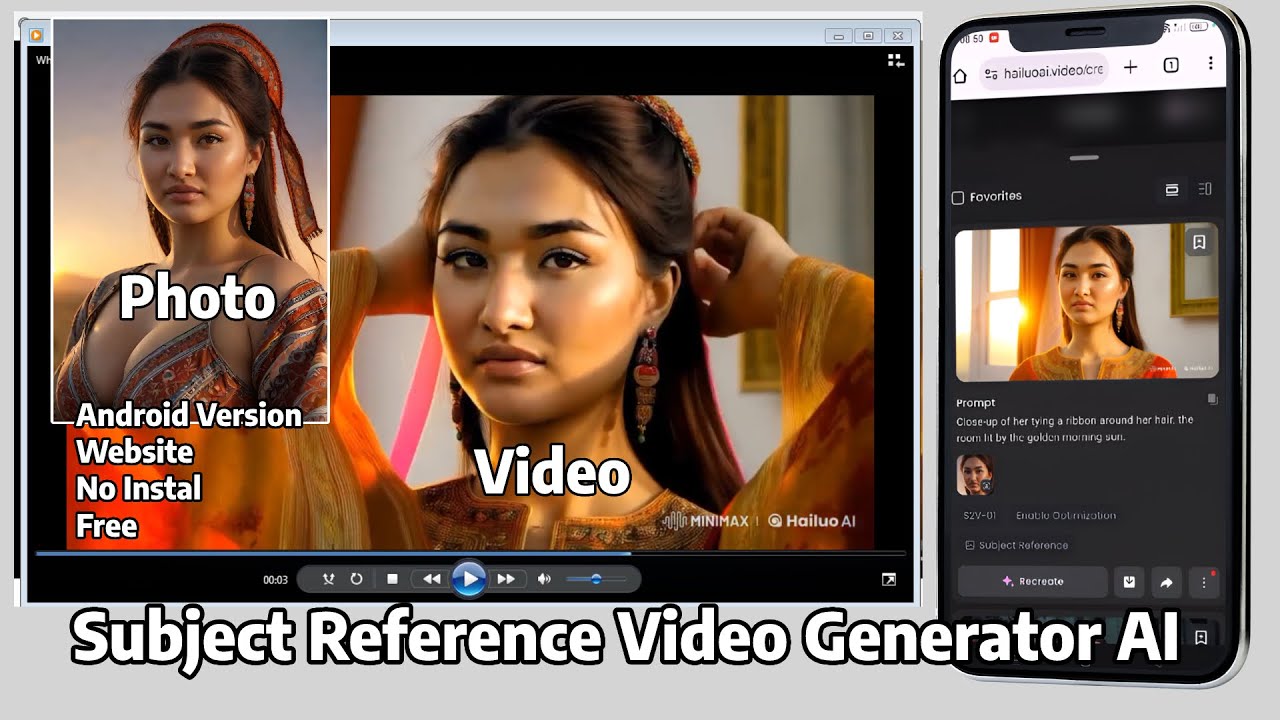 How To Create Consistent AI Character & 3D Animated Videos from a Single Image in mobile - YouTube