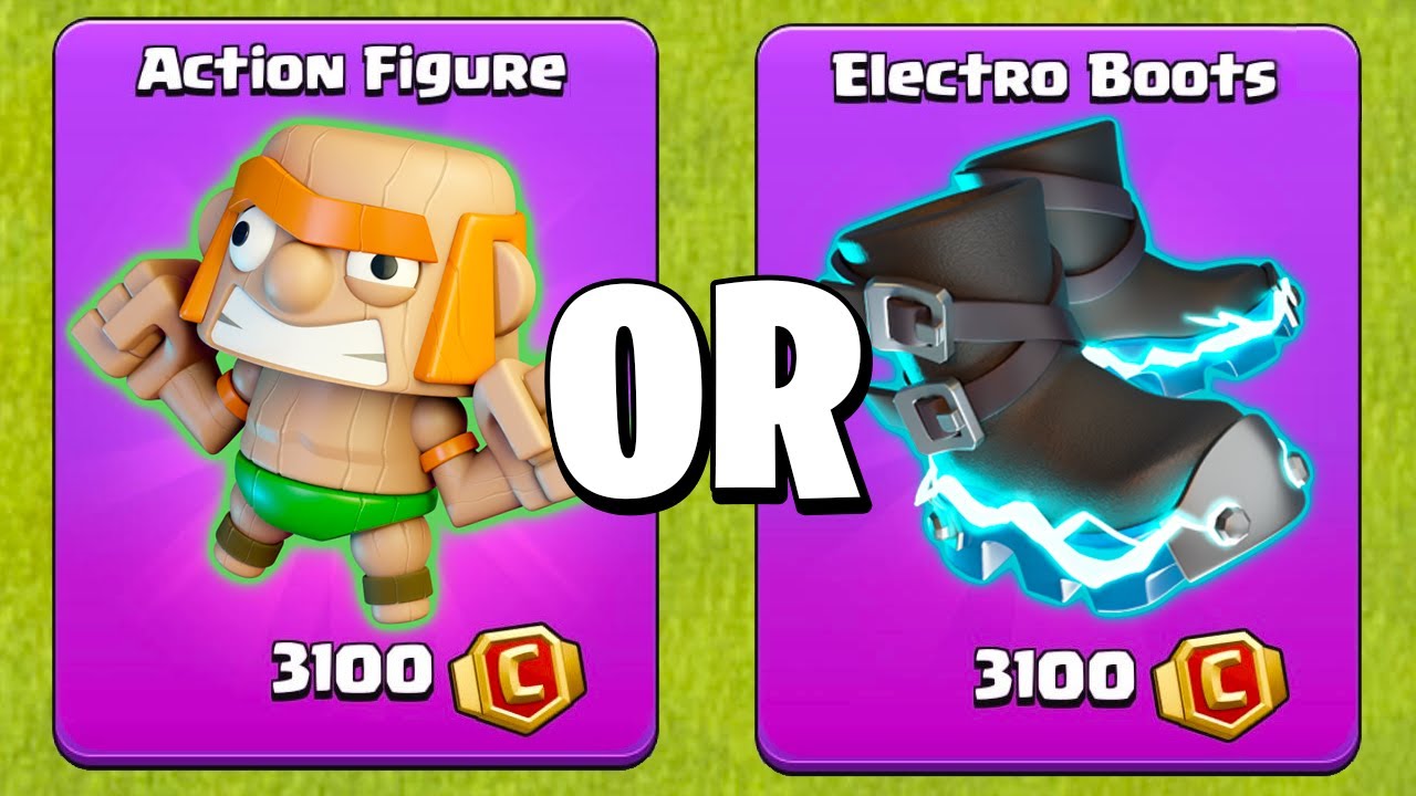 Should You Buy the Action Figure Equipment? (Clash of Clans) - YouTube
