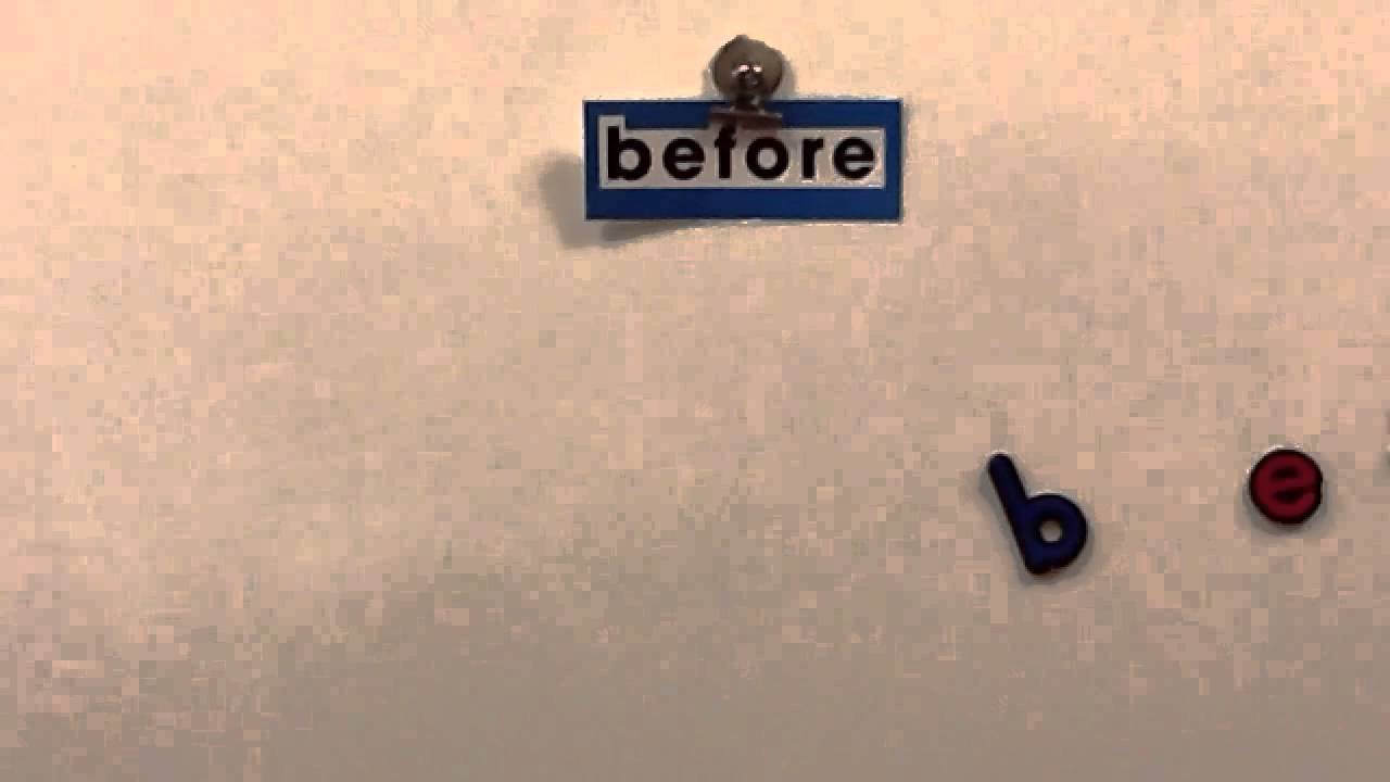 Stop Motion Word Wall Words! - YouTube