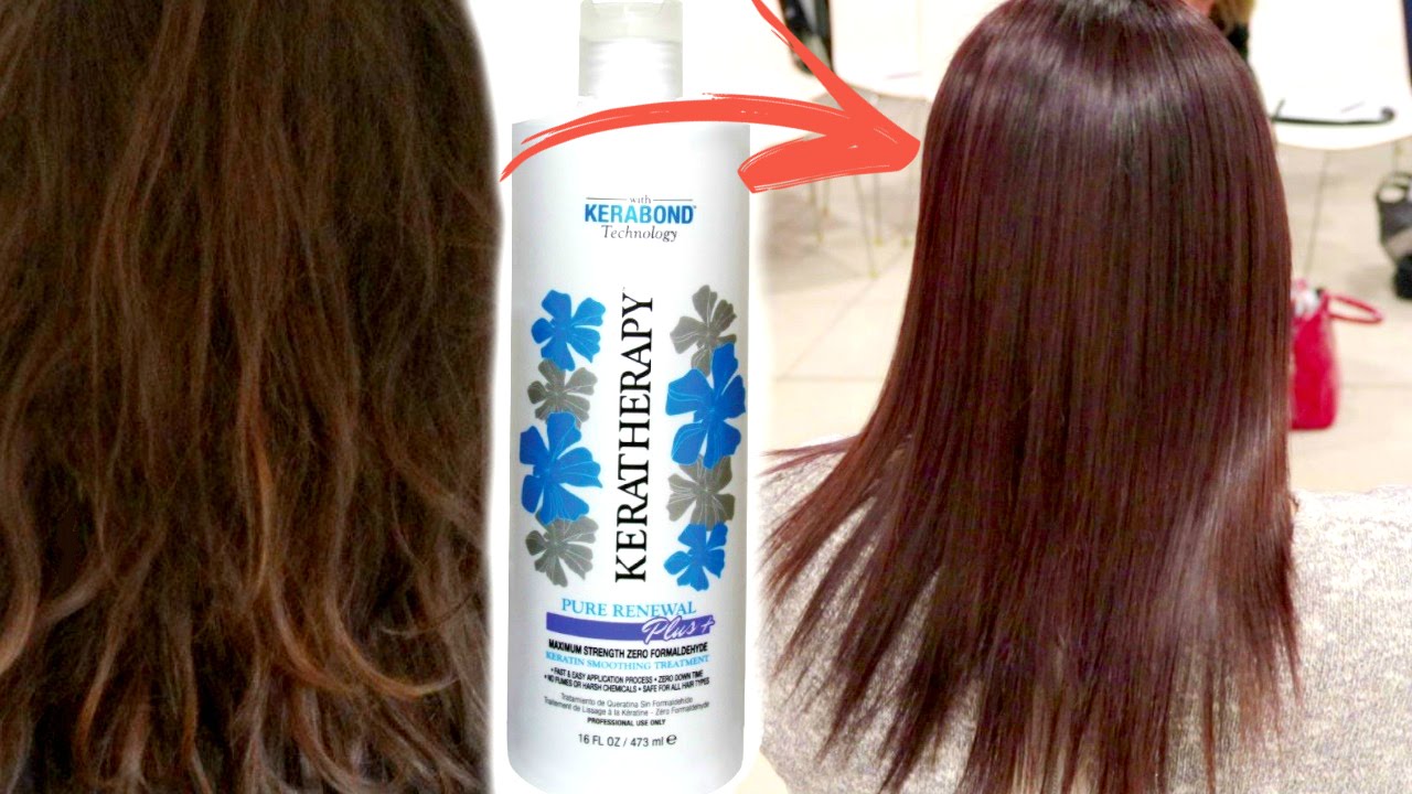 [LES PROS] Traitement de lissage avec Keratherapy - YouTube