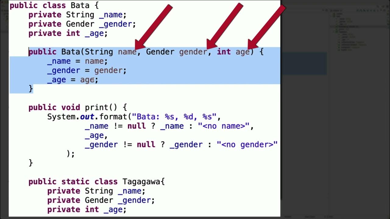 Java Builder Design Pattern Tagalog Tutorial Youtube