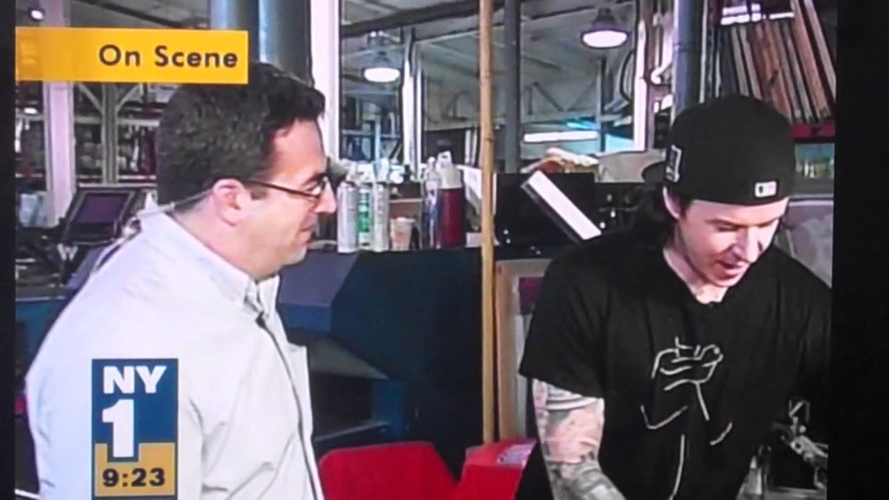 Darren Meenan from The 7 Line on NY1 (segment 2) - YouTube