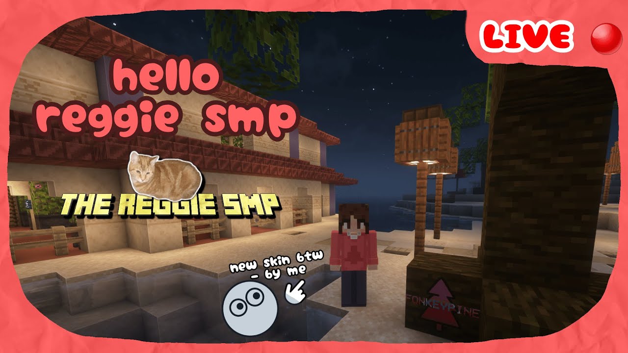 HELLO REGGIE SMP !!! (REGGIE SMP DAY 1) - YouTube