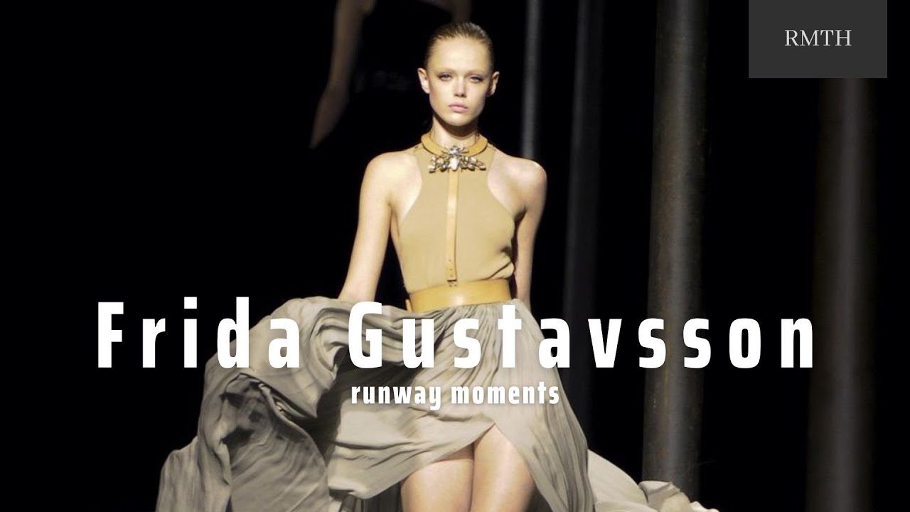 Frida Gustavsson | Runway Moments - YouTube