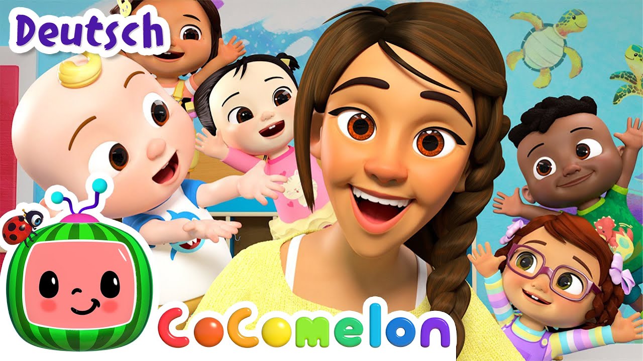 Das Erzieherlied | CoComelon Spiele Mit Cody | Deutsch Cartoons und ...