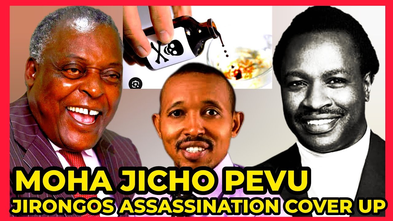 TOXICOLOGY REPORT: MOHA JICHO PEVU LEAKS VIDEO ON CYRUS JIRONGO ...