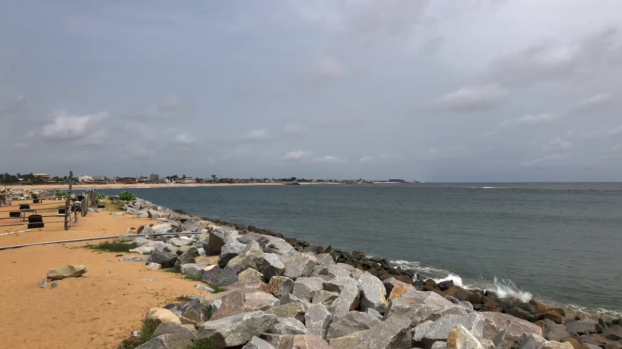 Magnificent beach on El Dorado, Cotonou, Benin / Magnifique plage sur ...