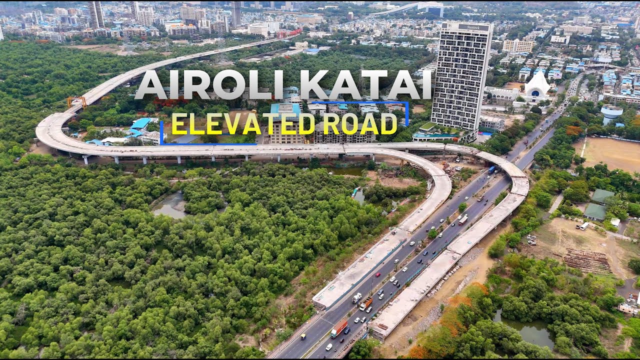 Airoli Katai Freeway Latest Progress | June 2024 - YouTube