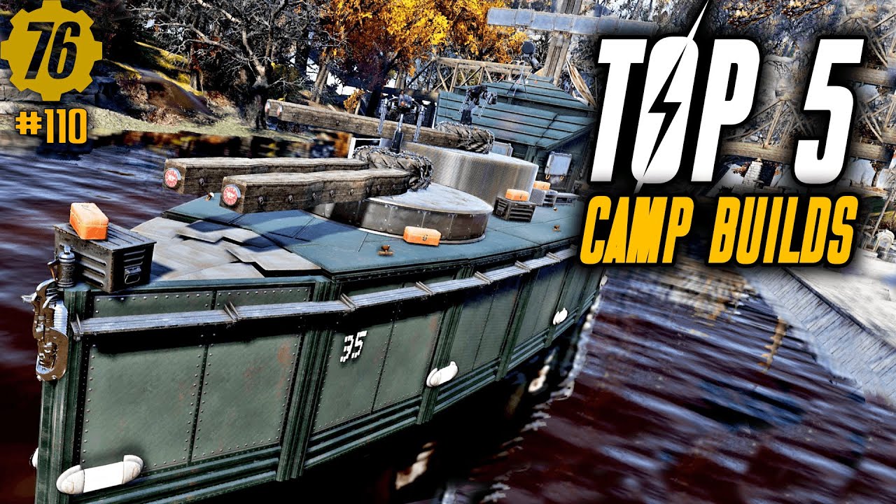 THIS WEEK'S TOP 5 CAMPS in Fallout 76! - YouTube