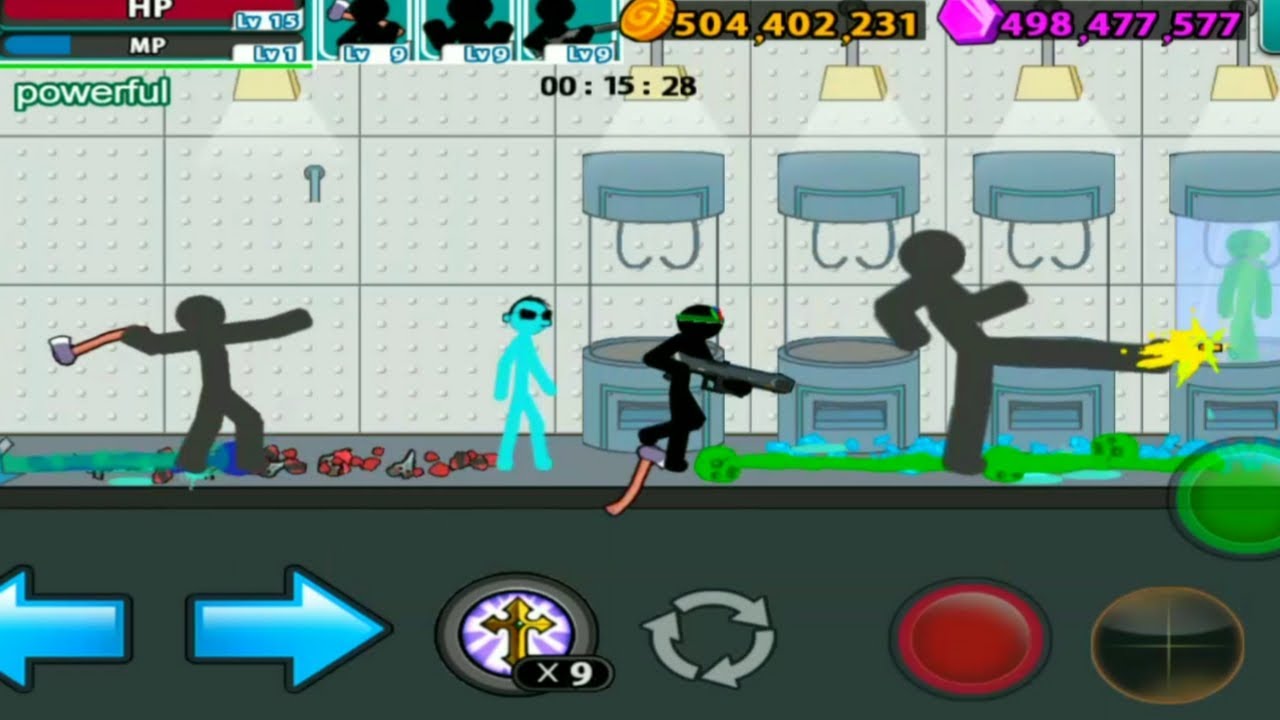 Stickman Action Game - Anger of Stick 5 : Zombie Full Gameplay ...