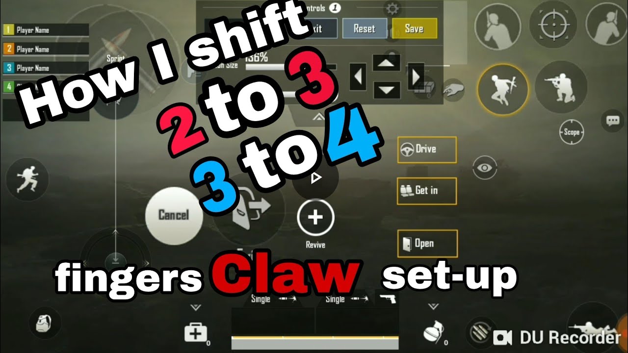 2 to 3..,3 to 4 claw set-up || step by step - YouTube