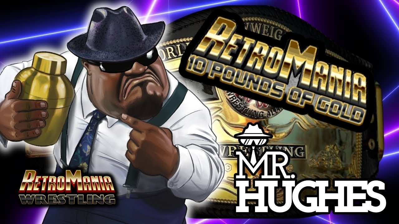 Mr. Hughes wants NWA Gold! | RetroMania Wrestling Ten Pounds of Gold ...
