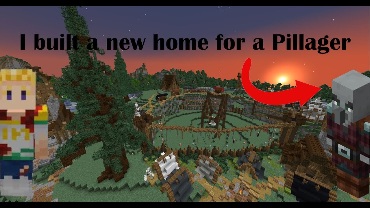 Minecraft Let's Play Episode 25- A Raider Camp - YouTube