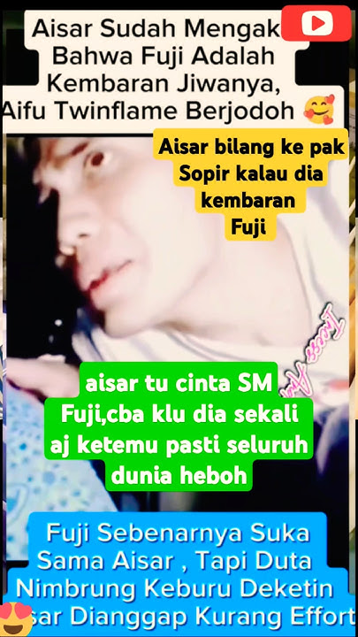 Aisar mengaku kalau kembaran fuji #vidioshort #shortsfeed #short - YouTube