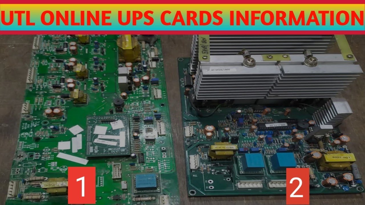 Utl Online Ups 180v Cards Different Information | jitendra electronics ...