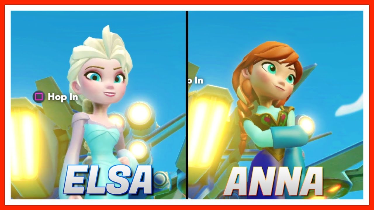 Airplane | Elsa & Anna - Jet - Airliner | Disney Infinity Gameplay ...
