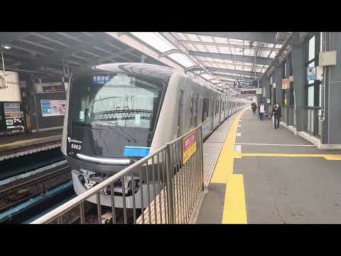小田急5000形5063F各駅停車新宿行き厚木駅2番ホームから発車！ - YouTube