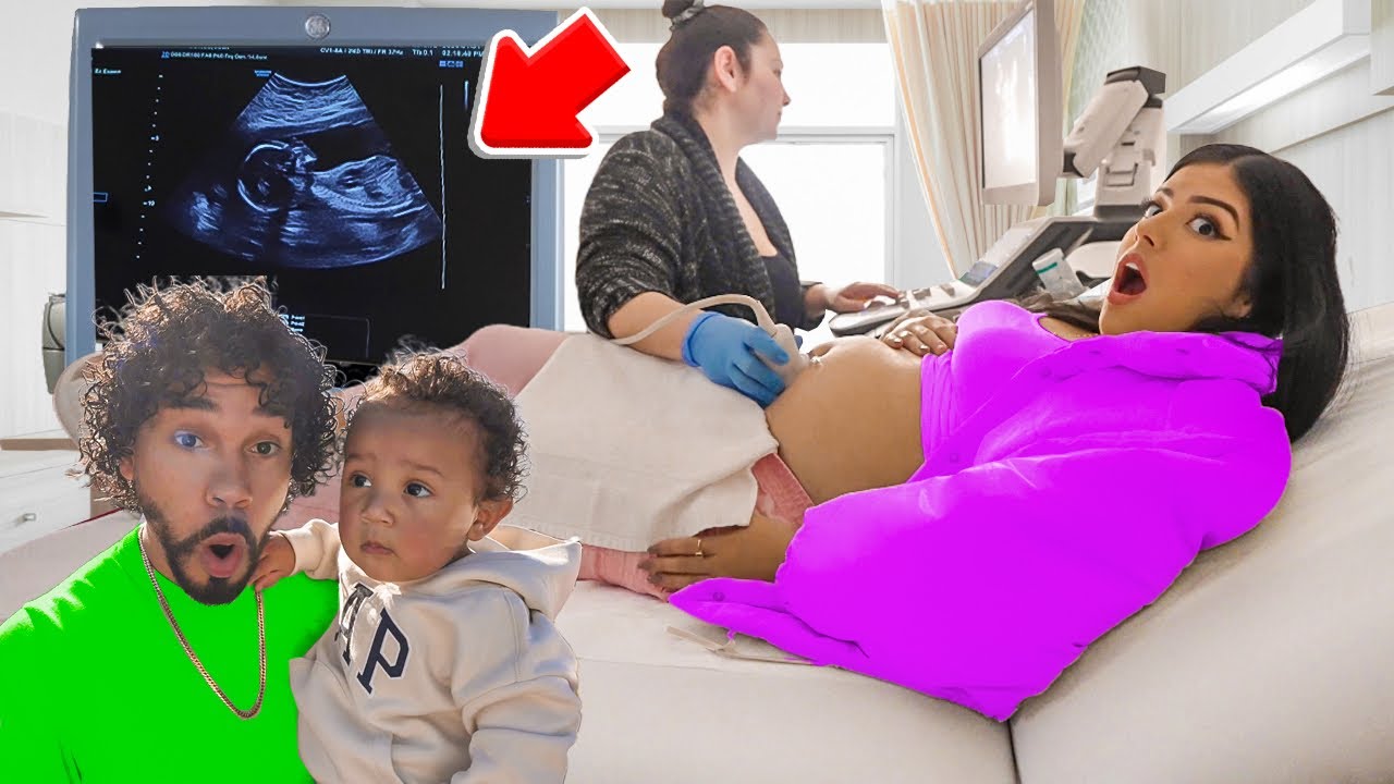 Seeing our Baby’s FACE for the First Time! *emotional* - YouTube