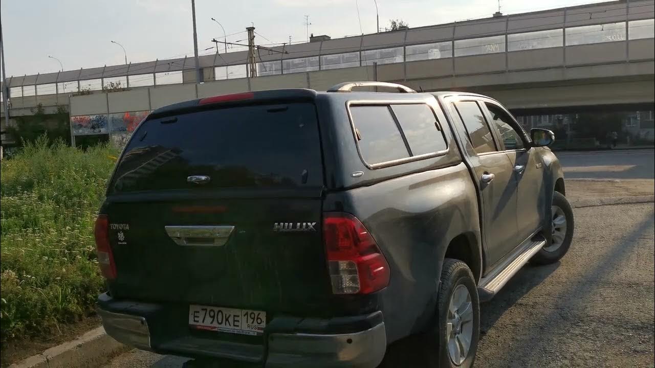 Задняя дверь для кунга с2 Тойота Хайлюкс Рева - YouTube