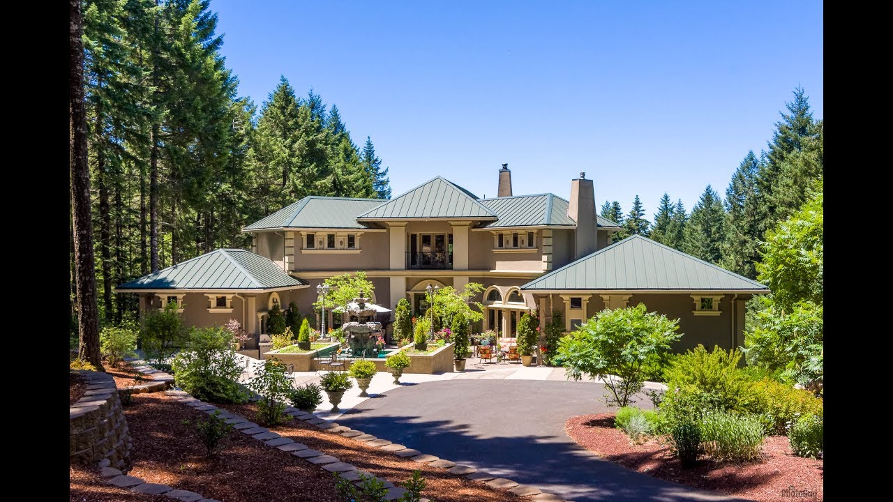 Stunning Oregon Luxury Home - Villa Ingenieux - YouTube