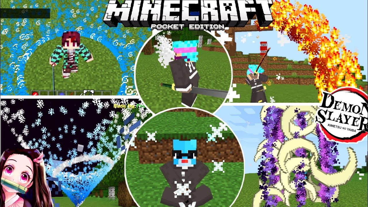 📦 DEMON SLAYER SURVIVAL PARA MINECRAFT BEDROCK - PE | Kimetsu no Yaiba ...