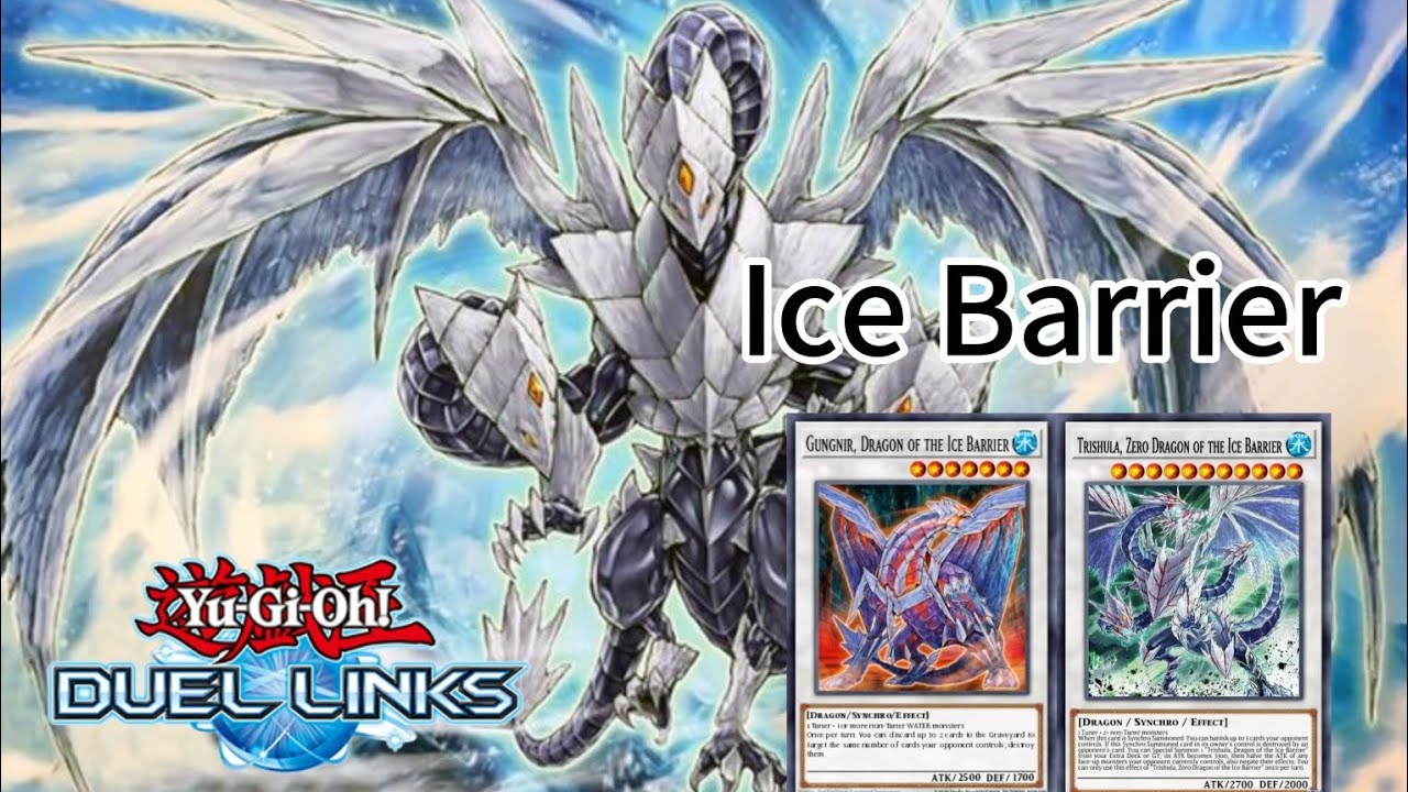 I Just Try ICE BARRIER Deck #yugiohduellinks - YouTube