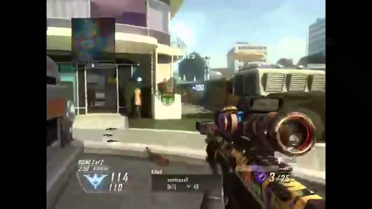 Bo2 sniper gameplay #1 - YouTube