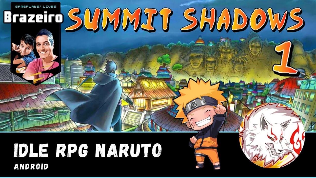 🔵 Summit Shadows - RPG Idle de Naruto [Código CHAKRA77 - 100 INVOCAÇÕES ...