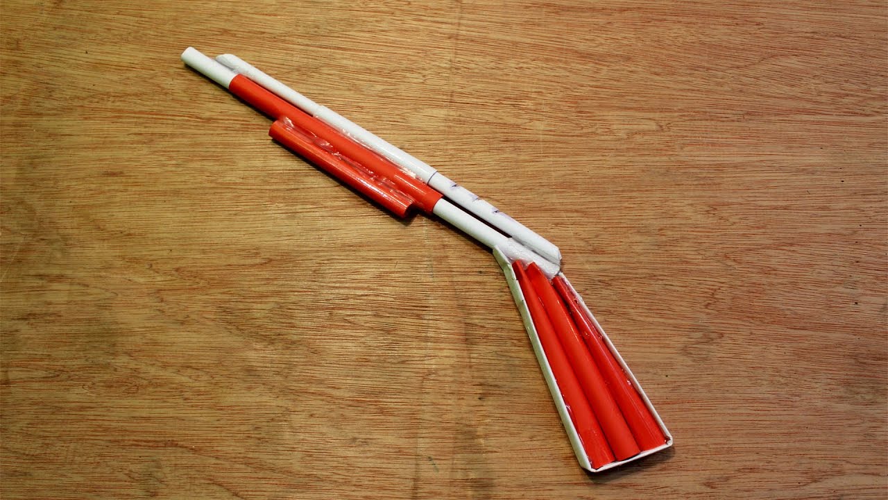 How to Make a Special Paper Toy Gun - PaperART Weapons - YouTube