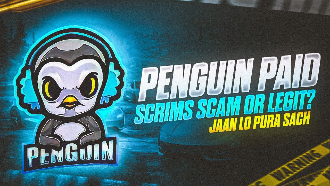 Is PENGUIN PAID SCRIMS SCAMMER?😡 How Underdogs Play Victim Card To ...