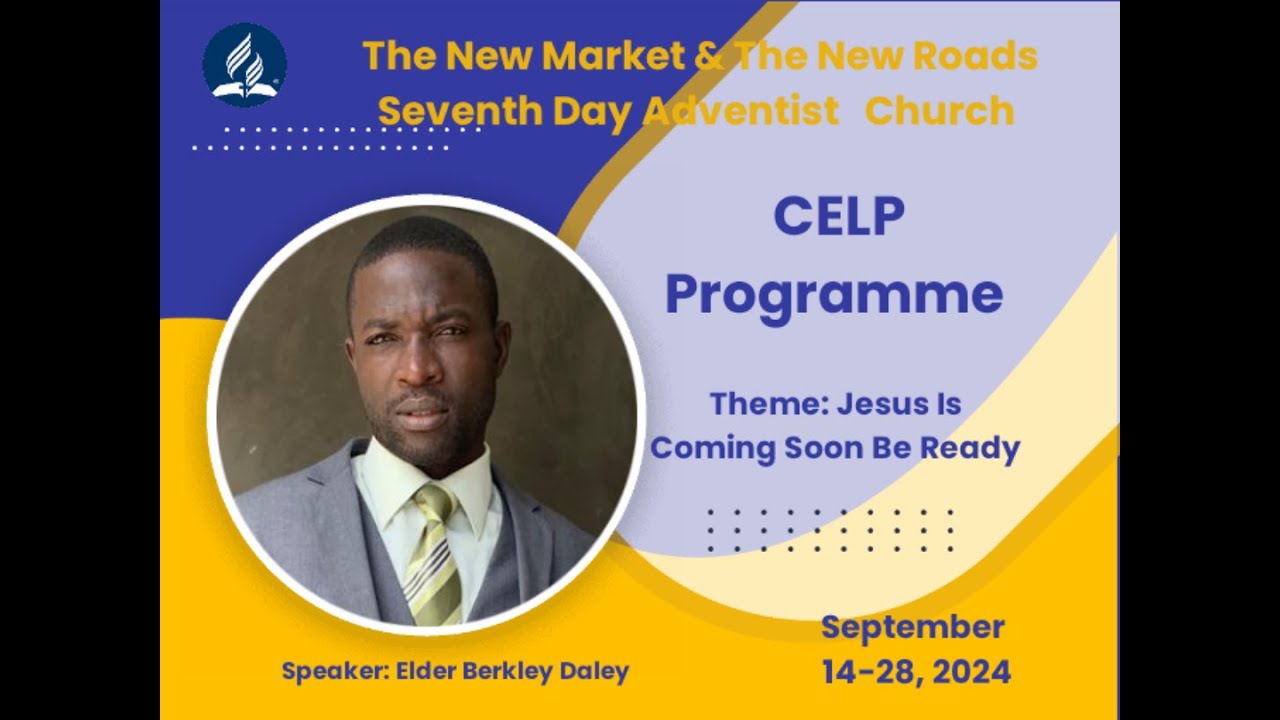 The New Market & New Roads SDA CELP Program 25/9/2024 - YouTube