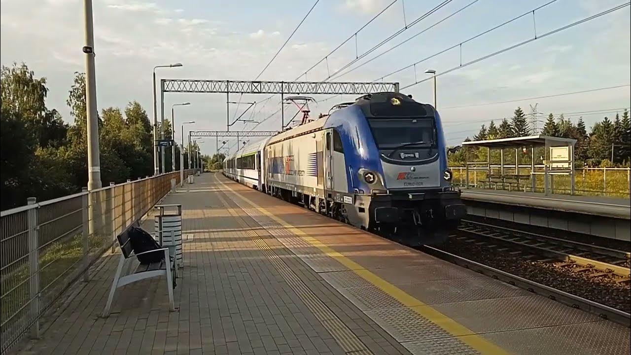 Przyhamowanie Griffina z IC ,,San" na czele przed powtarzaczem. - YouTube