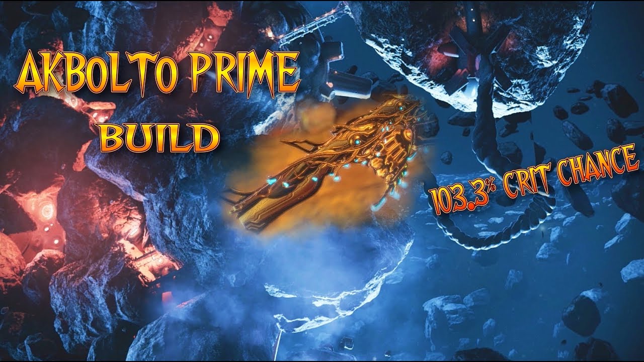 Warframe - Akbolto Prime "Orange Crits" Build - YouTube
