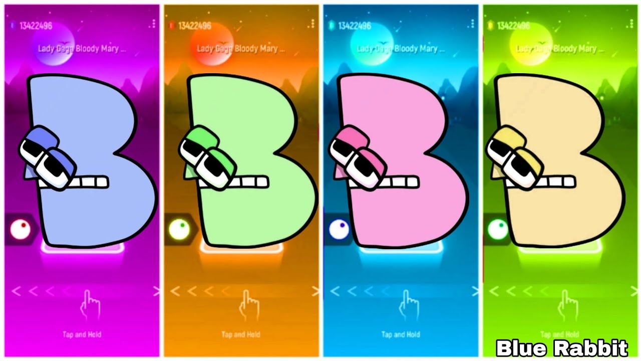 Alphabet Lore B All Colours 🆚 Alphabet Lore Happy 🆚 Alphabet Lore. 🎶 ...